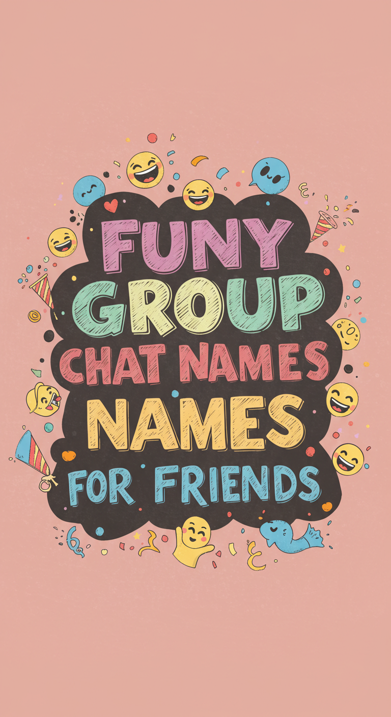 100+ Funny Inappropriate Group Chat Names for You and Your Friends ...